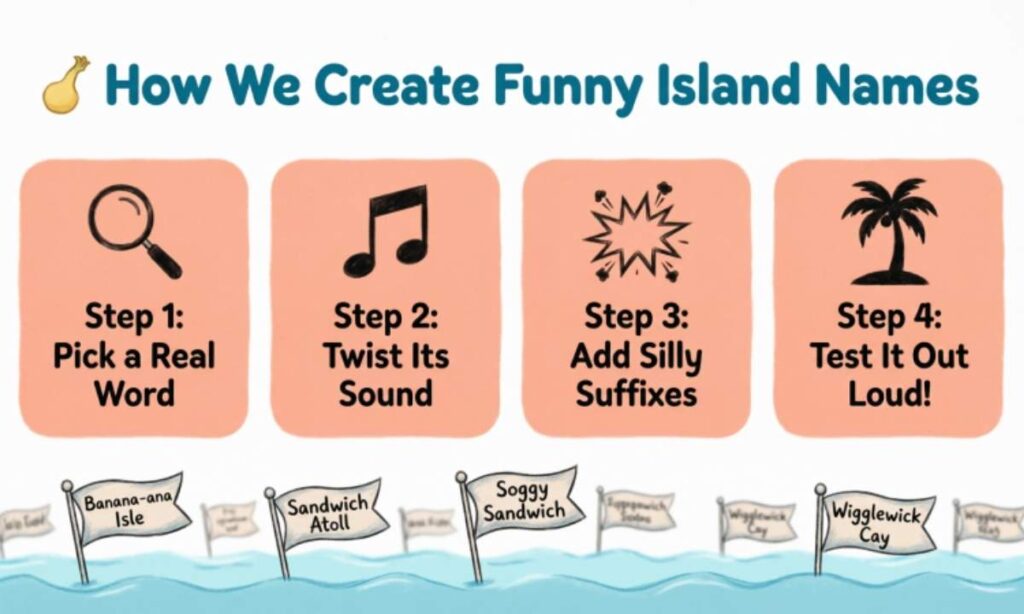 324+ Funny Island Names 😂 Creative & Unique Ideas