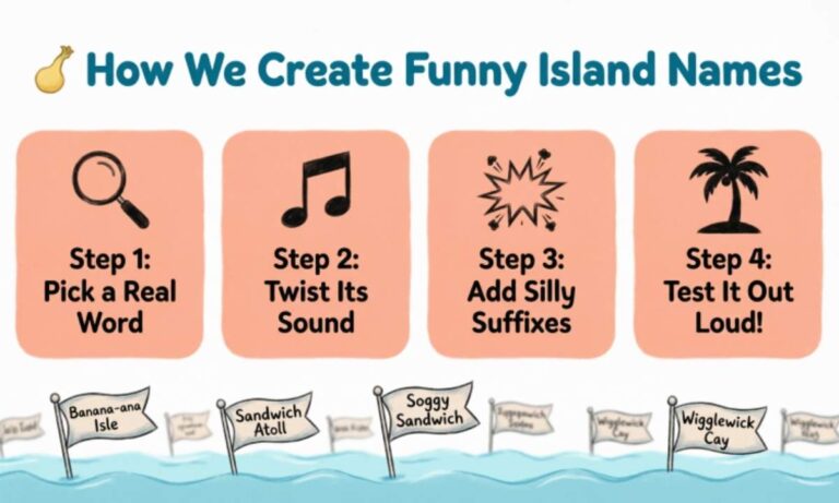 324+ Funny Island Names 😂 Creative & Unique Ideas