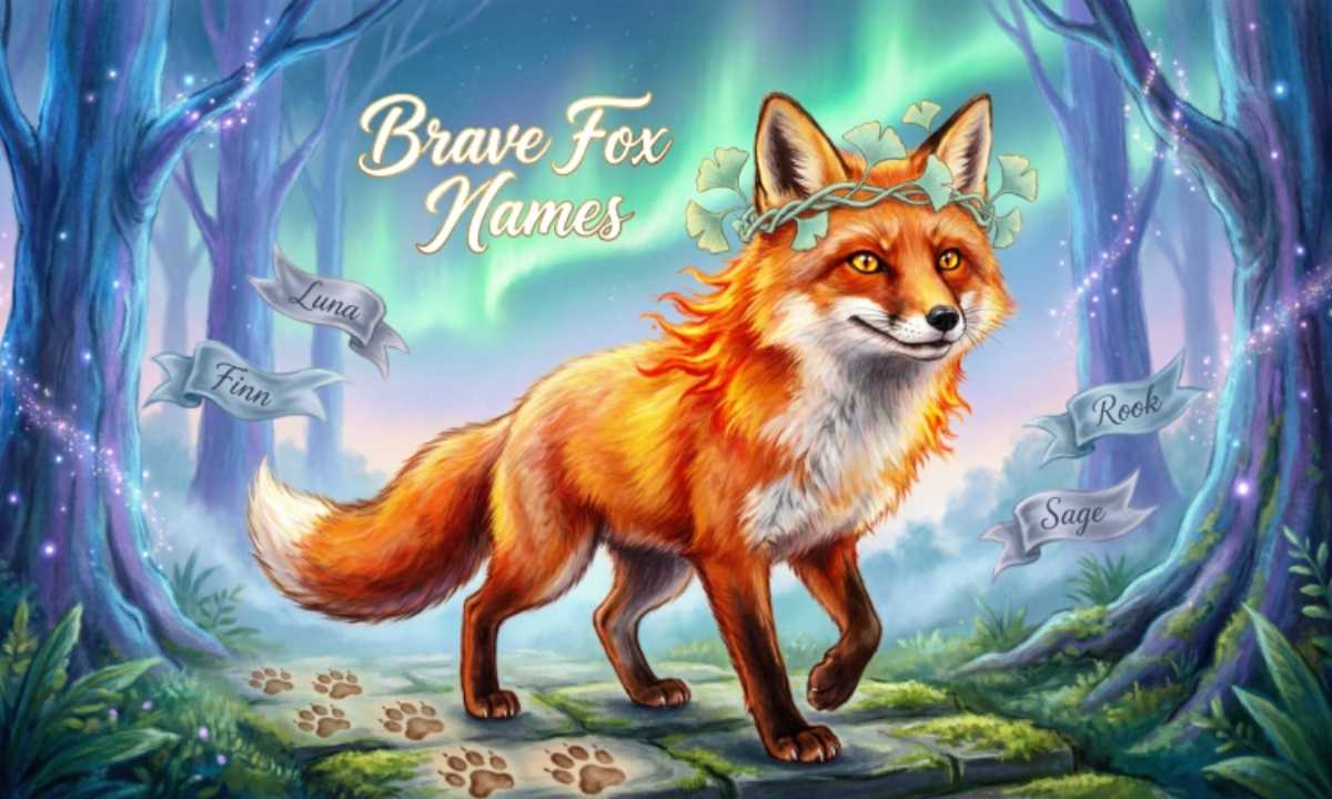 800+ Best Fox Names: Unique, Funny & Top Names for Foxes