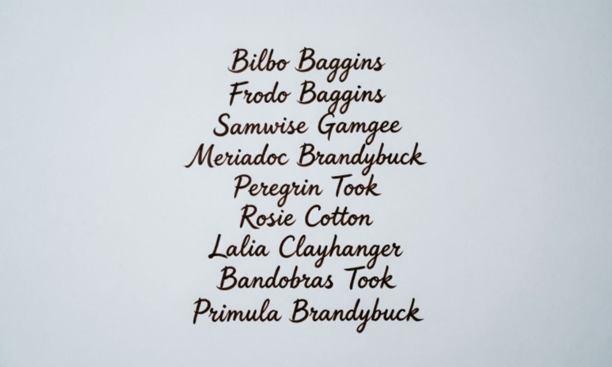 300+ Hobbit Names: List of All Hobbits Names