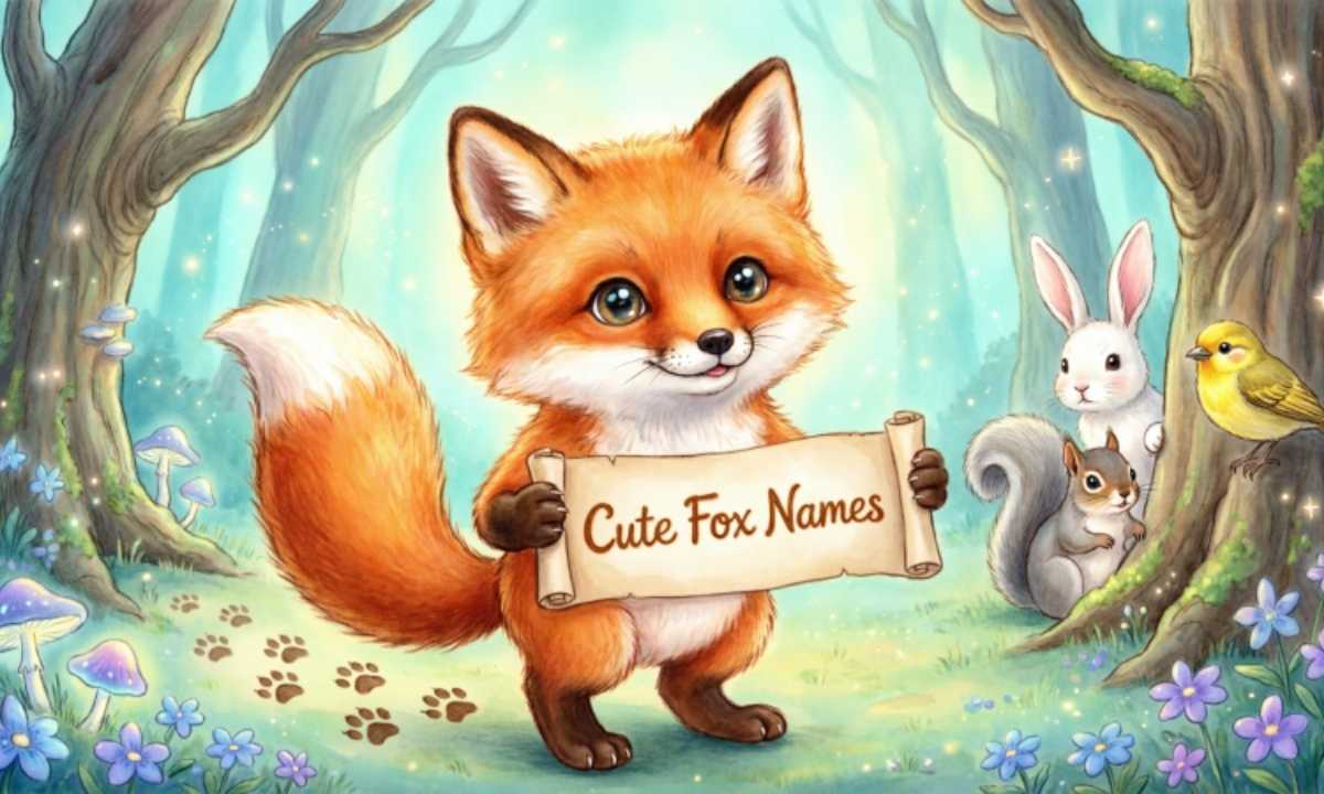 800+ Best Fox Names: Unique, Funny & Top Names for Foxes