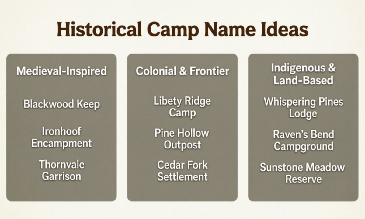 340+ Fun & Attractive Camp Name Ideas (2026)