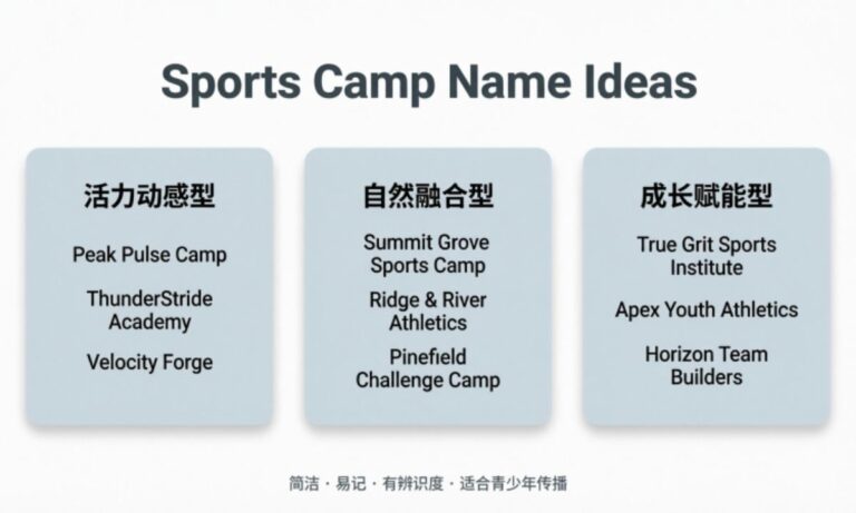 340+ Fun & Attractive Camp Name Ideas (2026)
