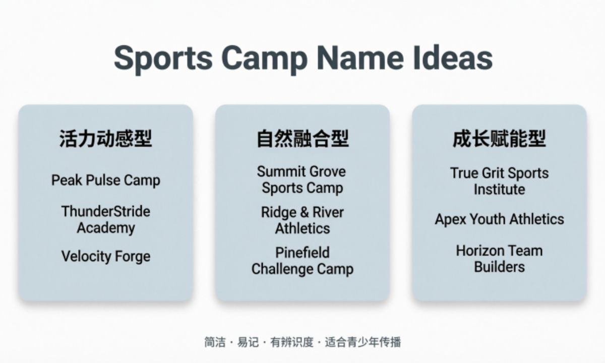 340+ Fun & Attractive Camp Name Ideas (2026)