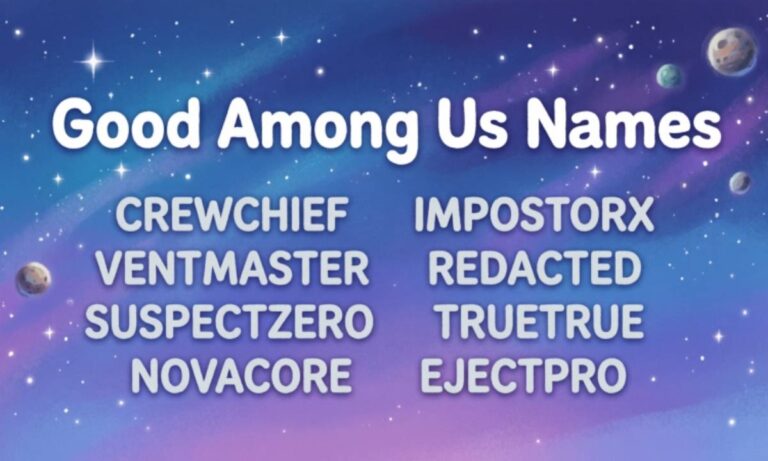 350+ Funny & Awesome Among Us Names to Stand Out Fast